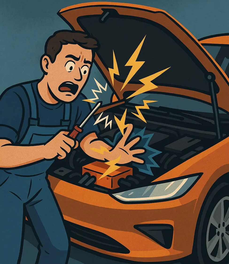 Battery Safety After a Crash | EV Collision Repair Guide